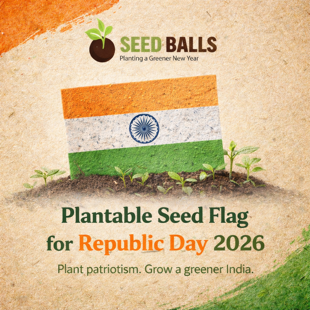 Plantable Seed Flag for Republic Day 2026: Eco-Friendly & Powerful Idea ...