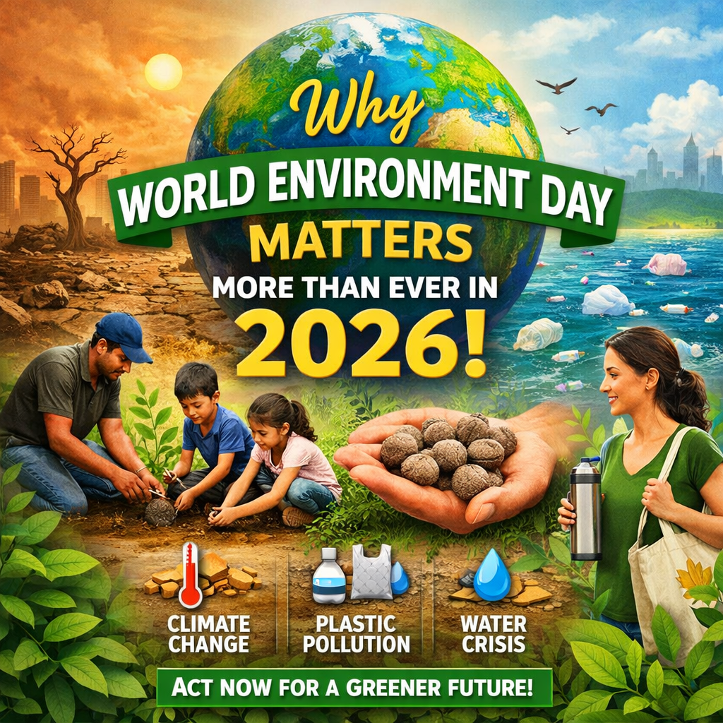 🌍 Importance of World Environment Day 2026 | Go Green with Seed Balls ...