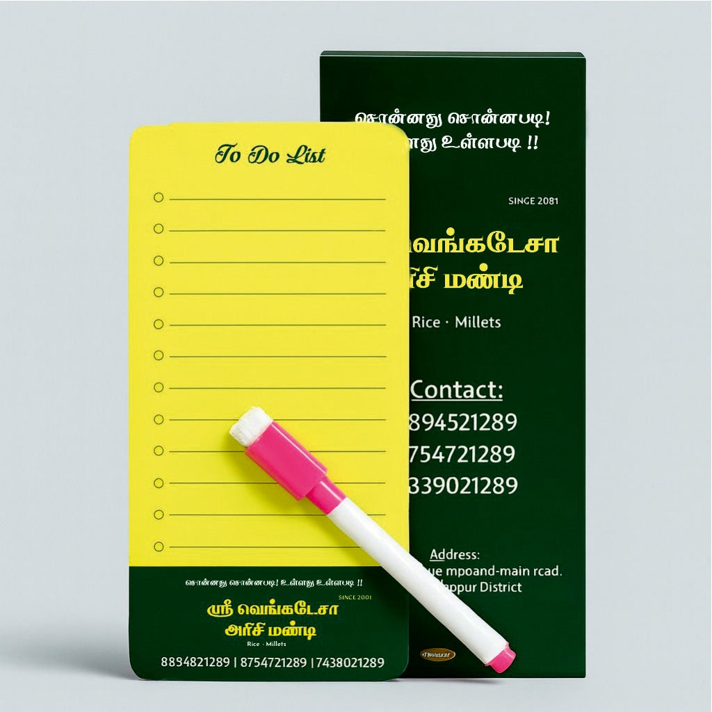 Custom To-Do List Fridge Magnets | Eco-Friendly Corporate Gifts – seedballs
