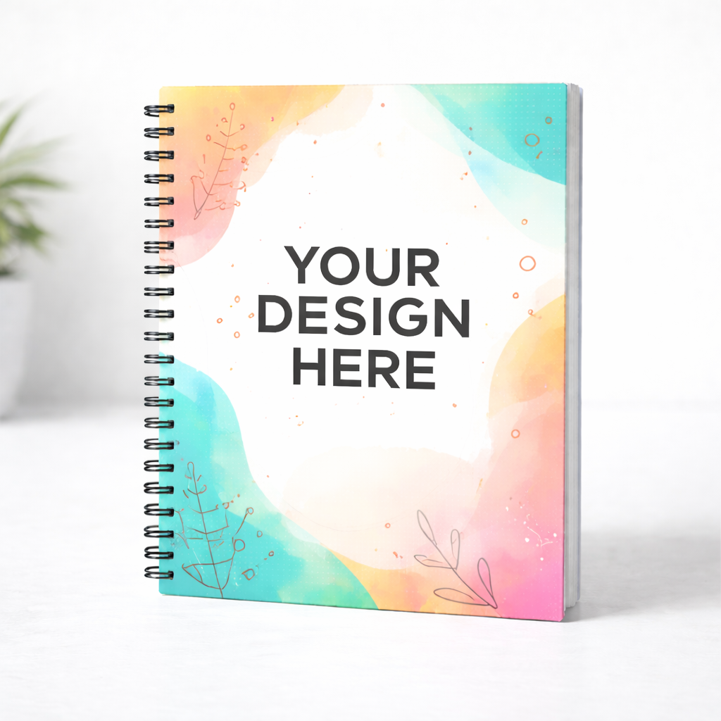 Custom Spiral Notebook with Logo | Branded Corporate Gifts – seedballs