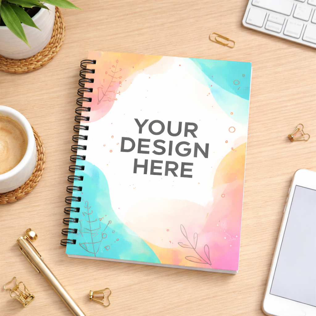 Custom Spiral Notebook with Logo | Branded Corporate Gifts – seedballs