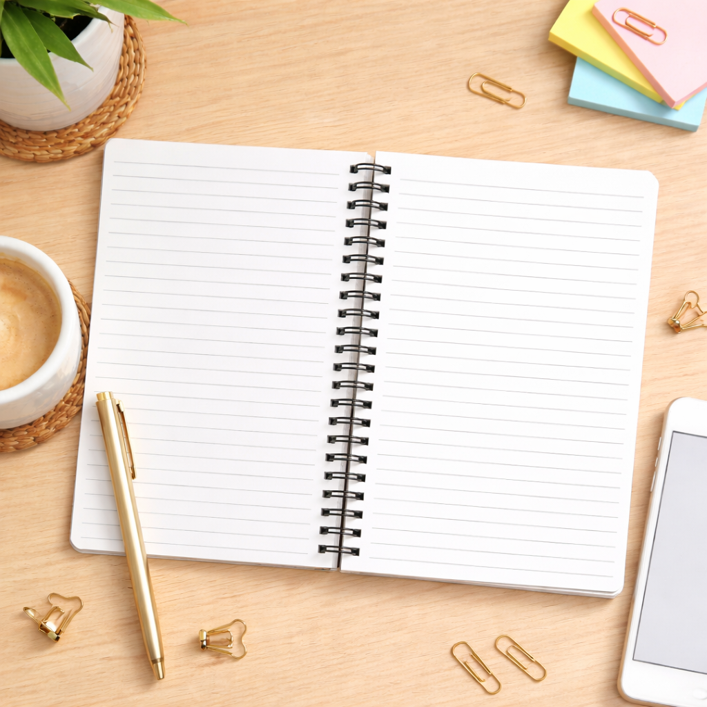 Custom Spiral Notebook with Logo | Branded Corporate Gifts – seedballs