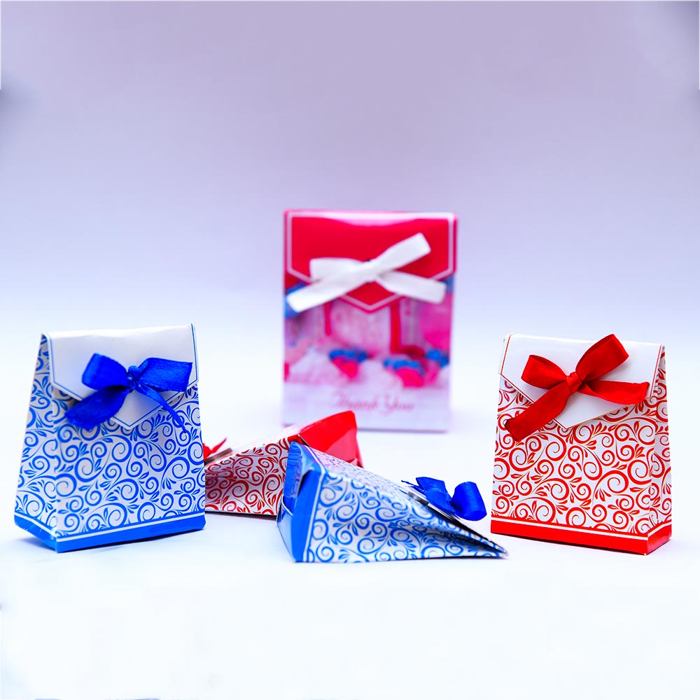 Return Gift - Pack of 2 seedballs, With Satin Bows